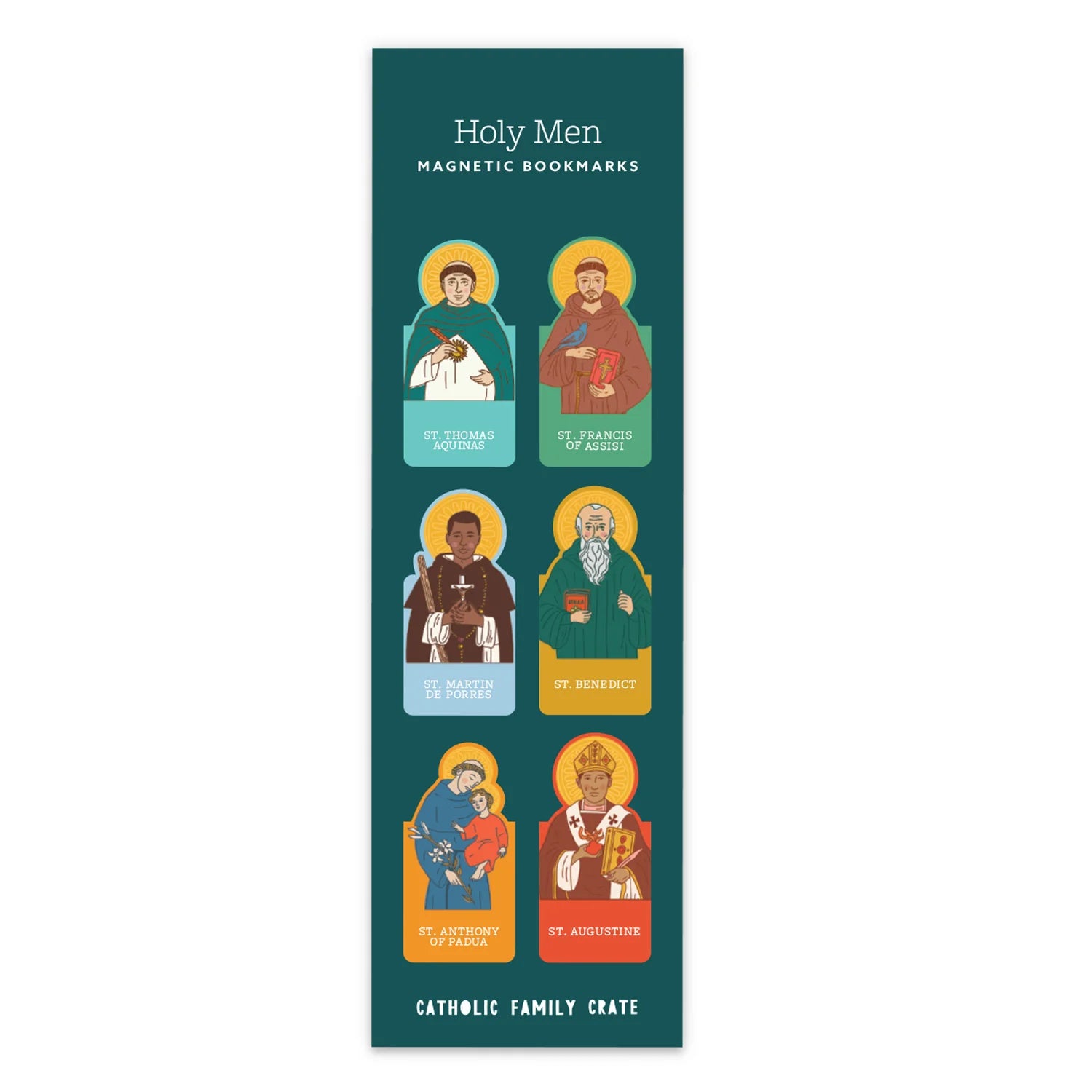 Holy Men Magnetic Bookmarks – Little Vessels